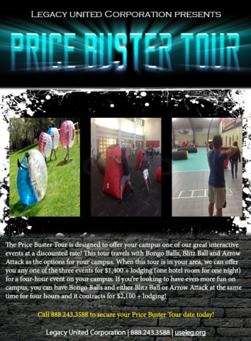 Price Buster Tour - Legacy United